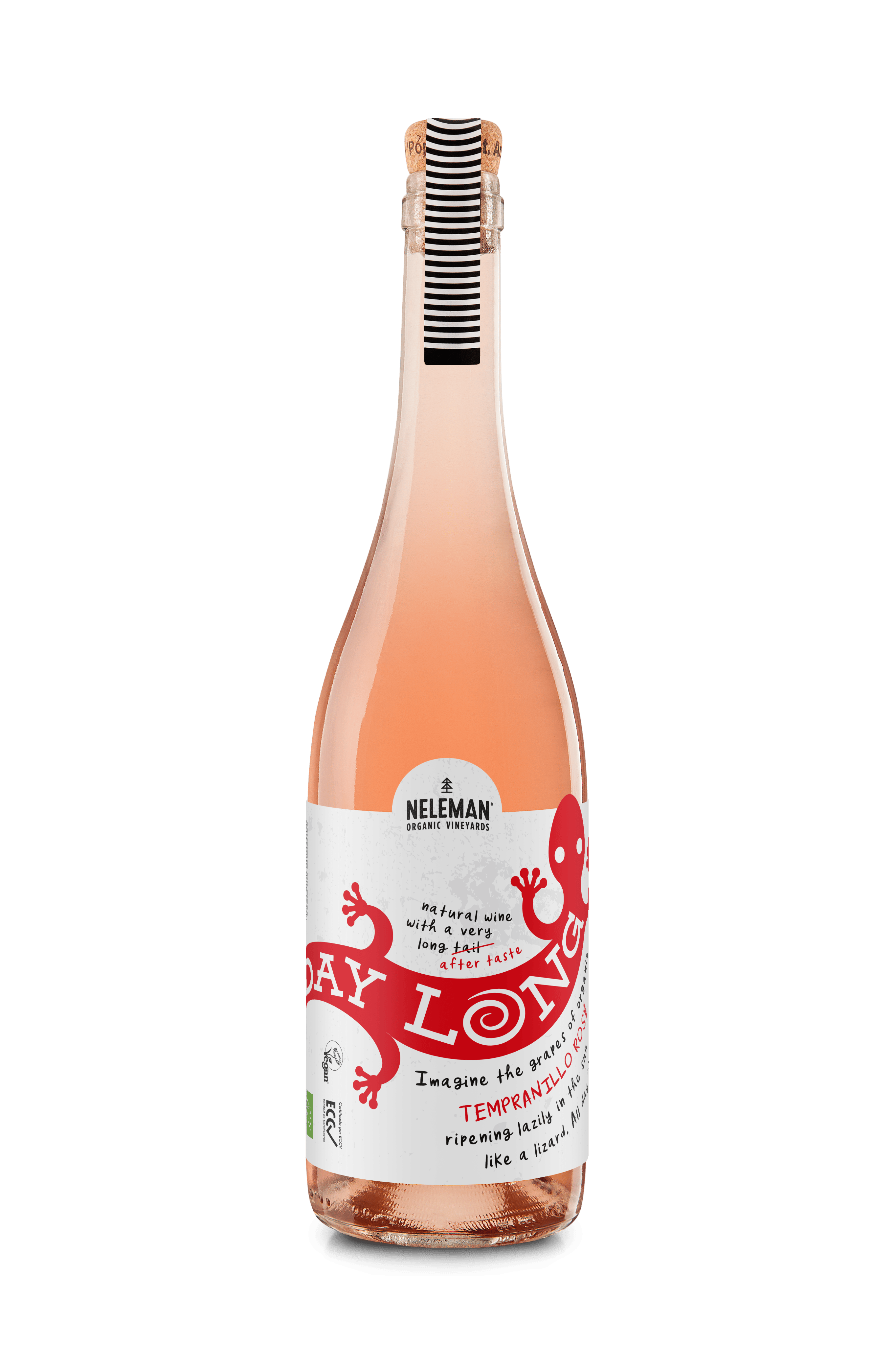 Neleman All Day Long Tempranillo rosé; biologische wijn